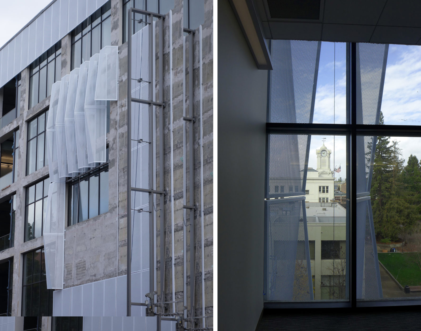 Bent Origami Panels Going Up on Museum on the Square - TLCD Architecture