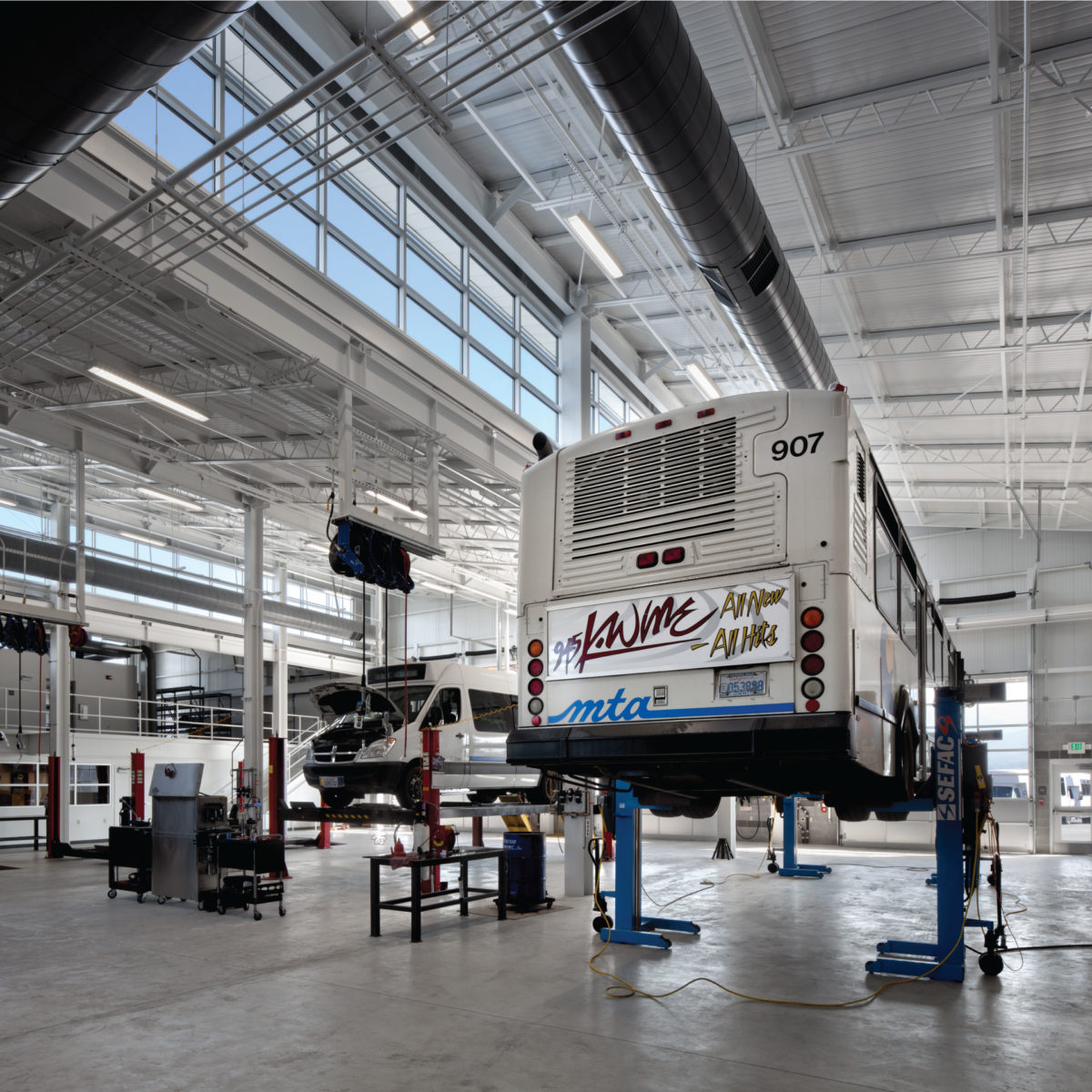 Mendocino Transit Authority Maintenance Facility - TLCD Architecture