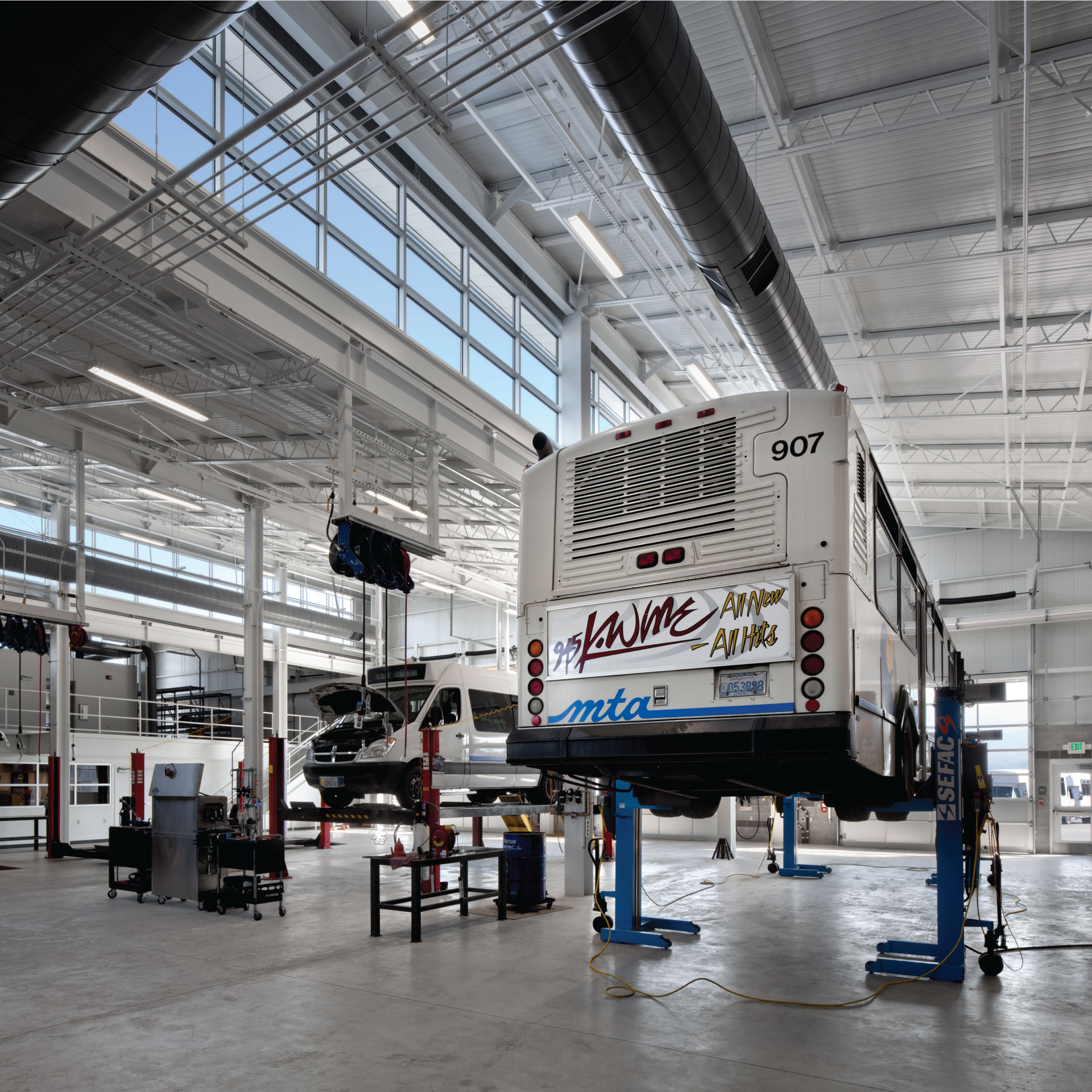Mendocino Transit Authority Maintenance Facility - TLCD Architecture