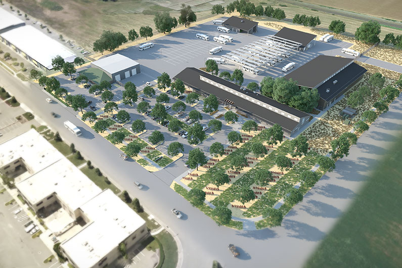 Butte Regional Transit Operations Center - TLCD Architecture