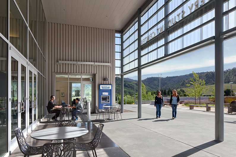Mendocino College Lowery Student Center - TLCD Architecture