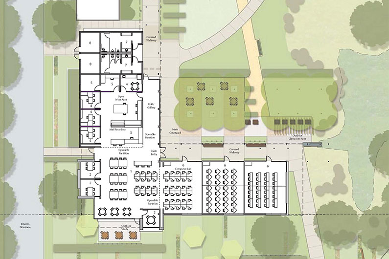 Mendocino College North County Center - TLCD Architecture